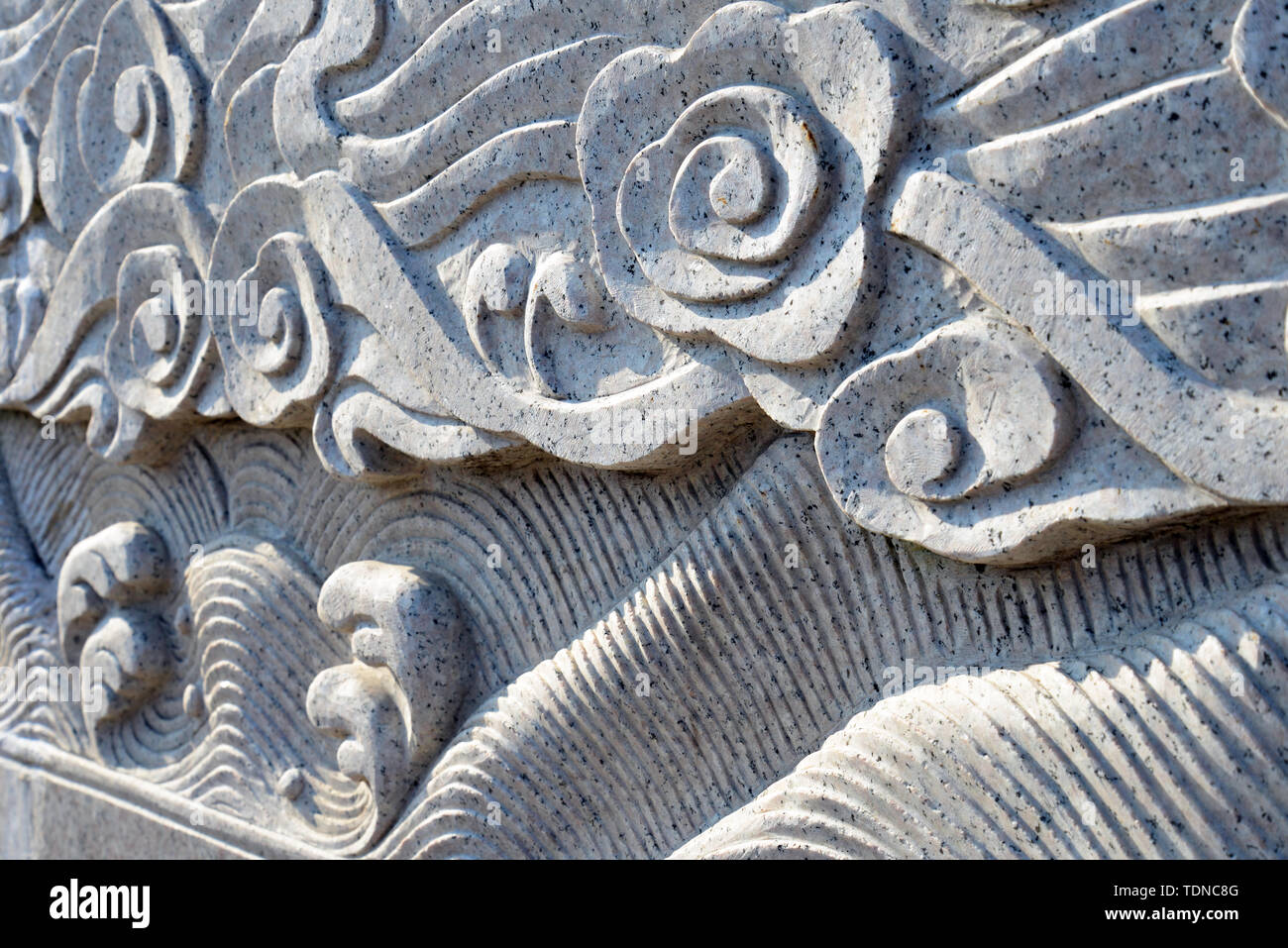 Granite relief pattern Stock Photo - Alamy