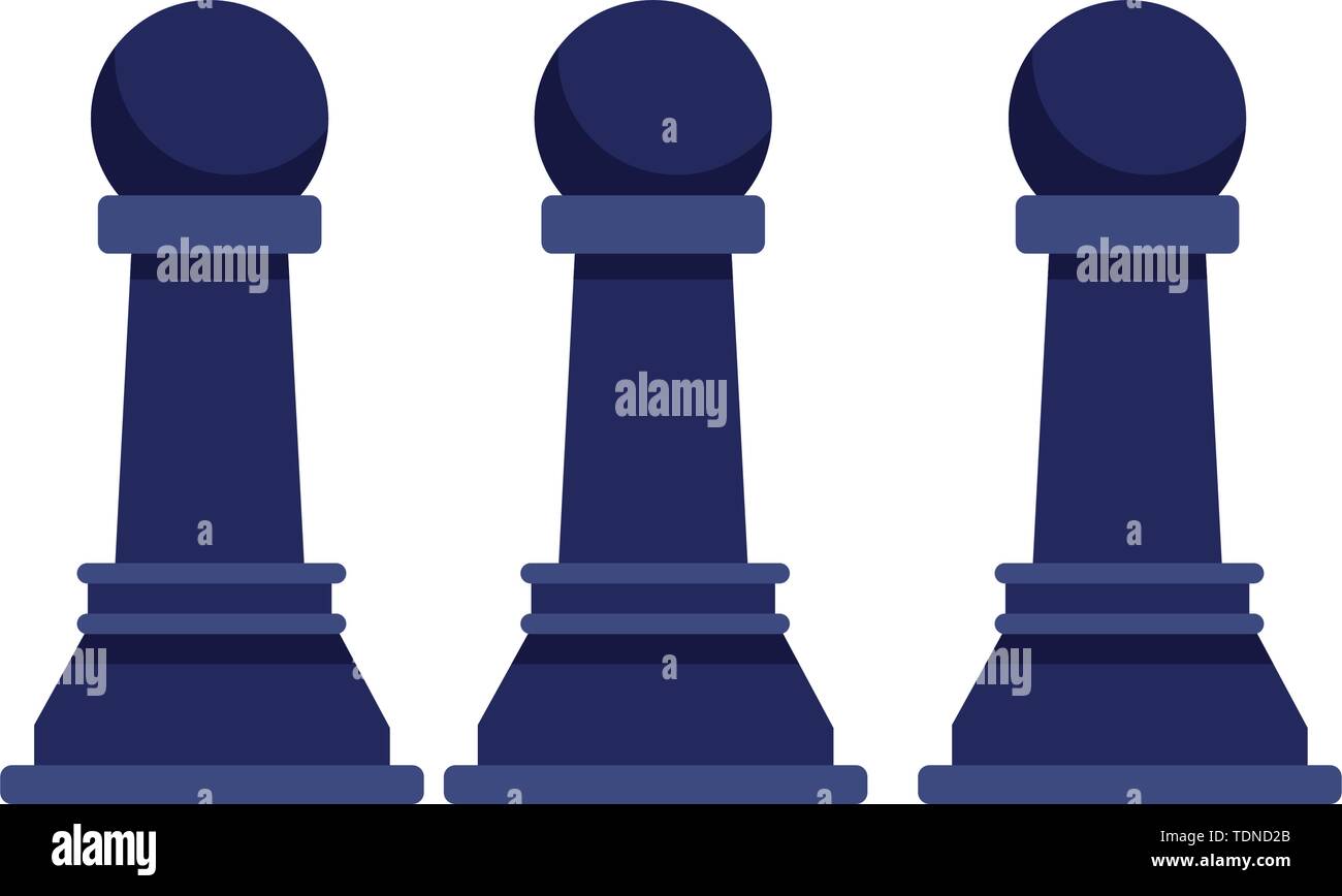 chess pieces pawn icon cartoon Stock Vector Image & Art - Alamy