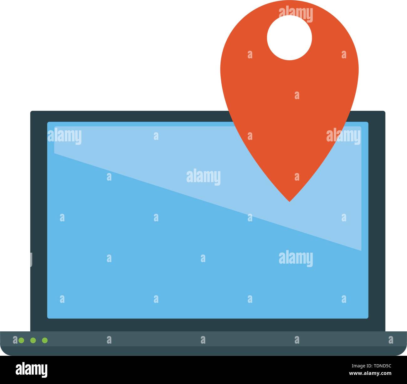 computer screen techonology icon cartoon Stock Vector Image & Art - Alamy
