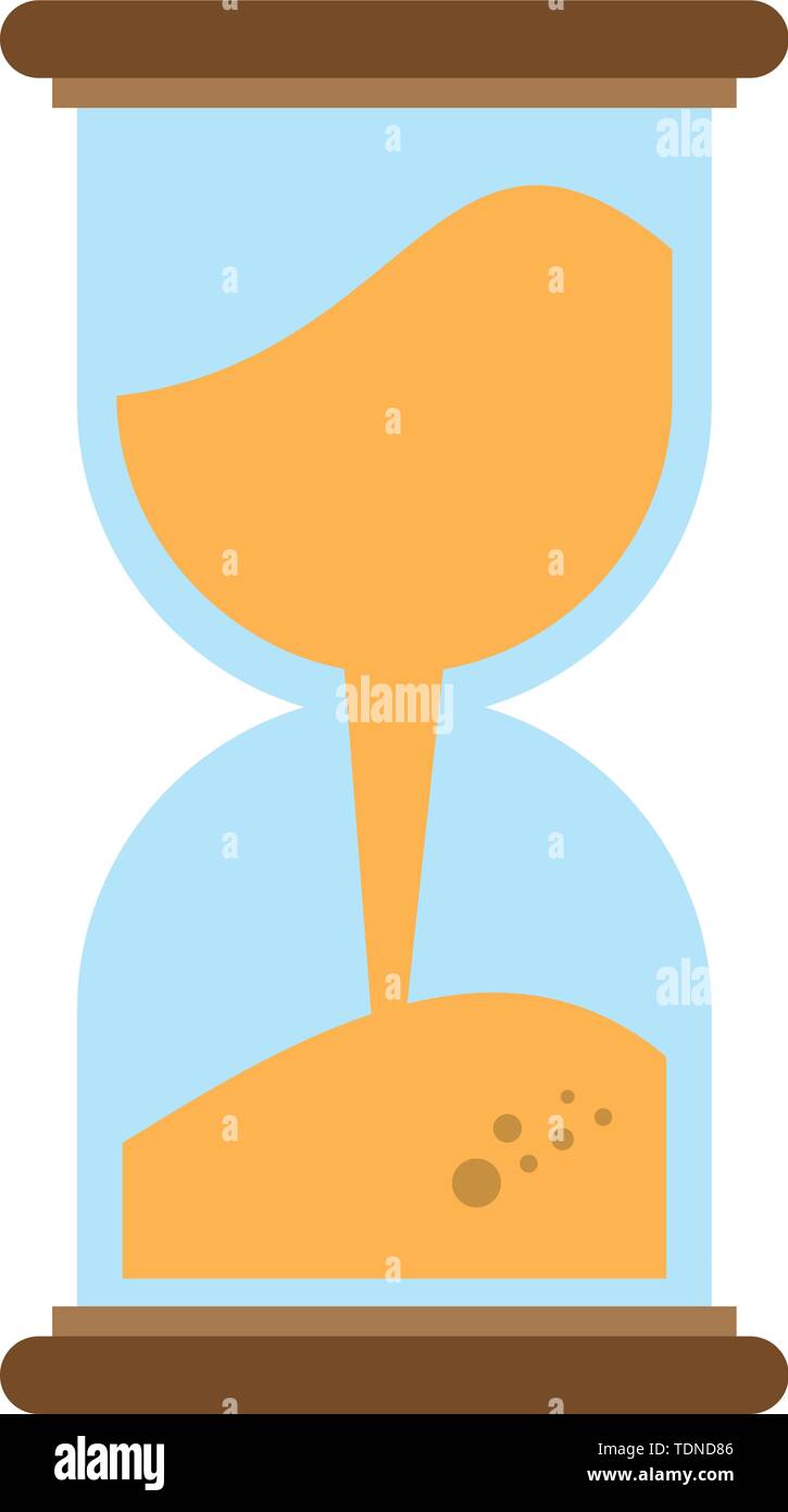Hourglass antique time isolated symbol Stock Vector Image & Art - Alamy