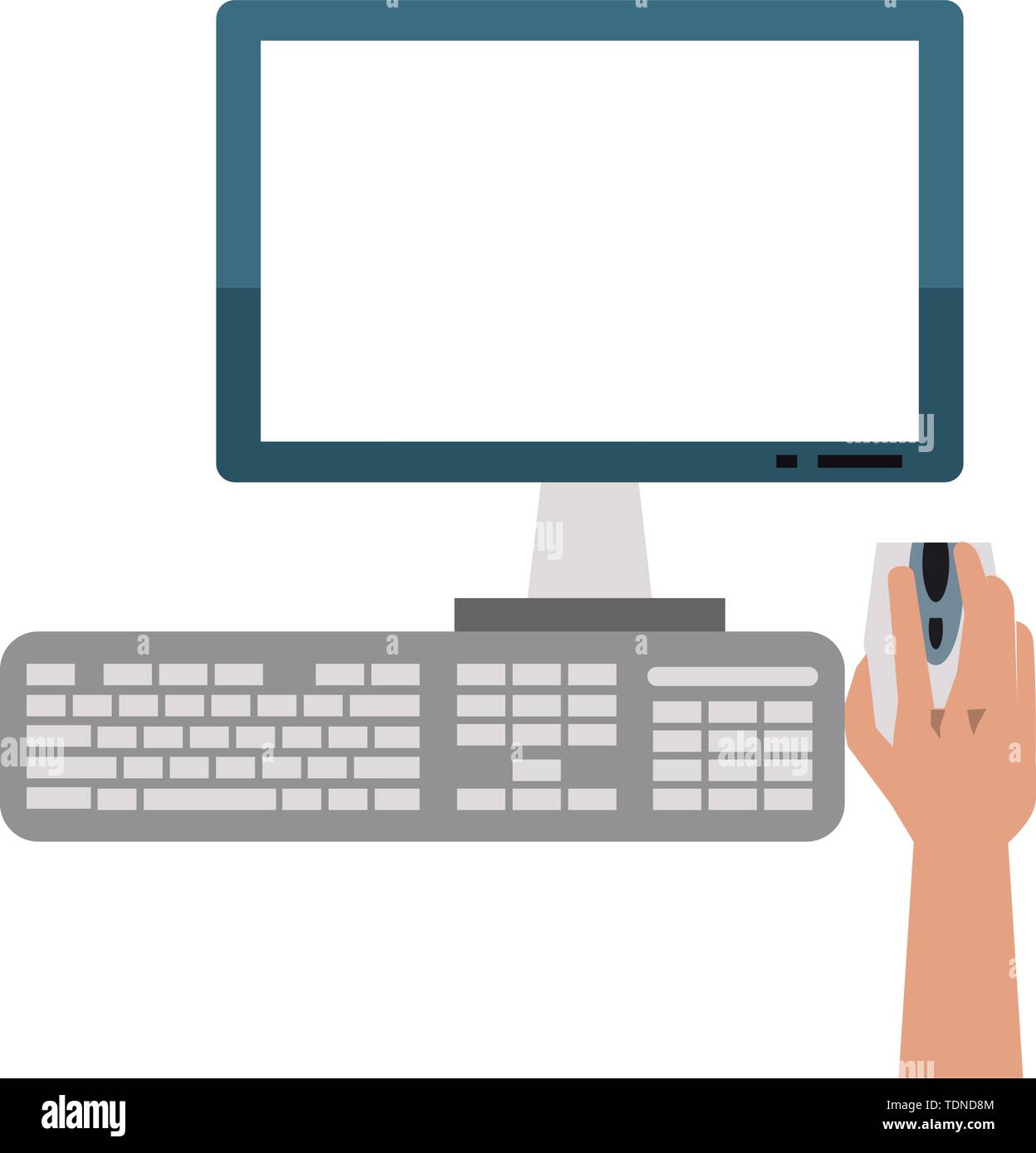 Using lcd screen Stock Vector Images - Alamy