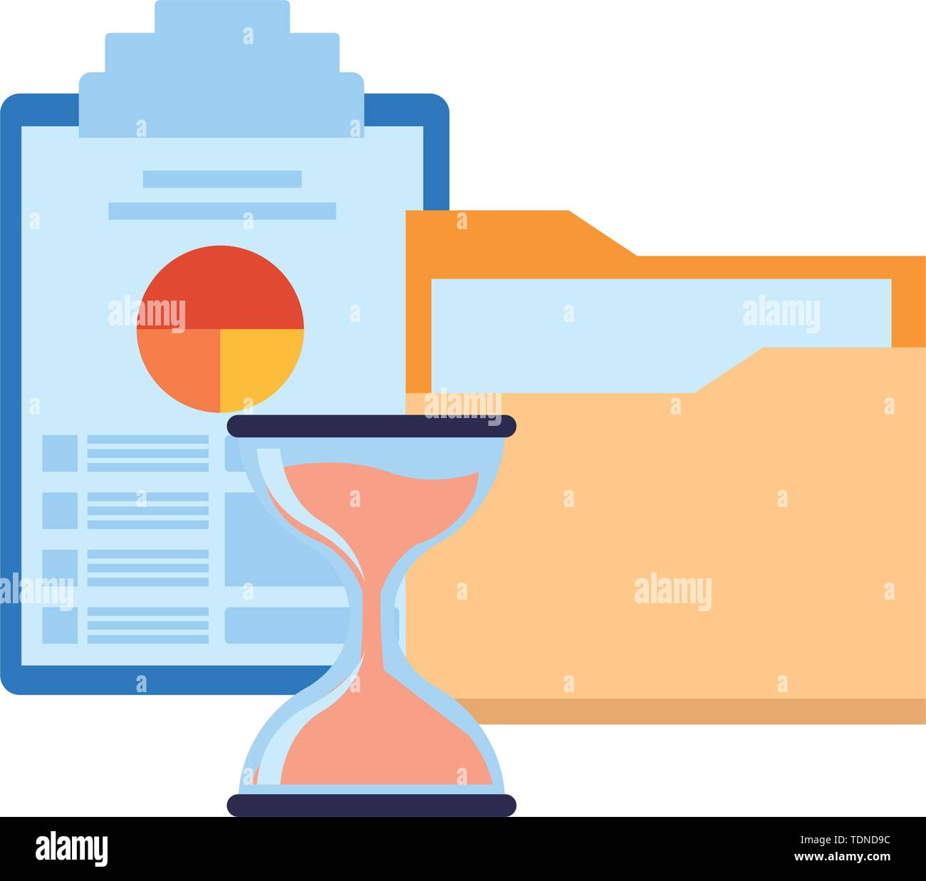 documents folder files icon cartoon Stock Vector Image & Art - Alamy