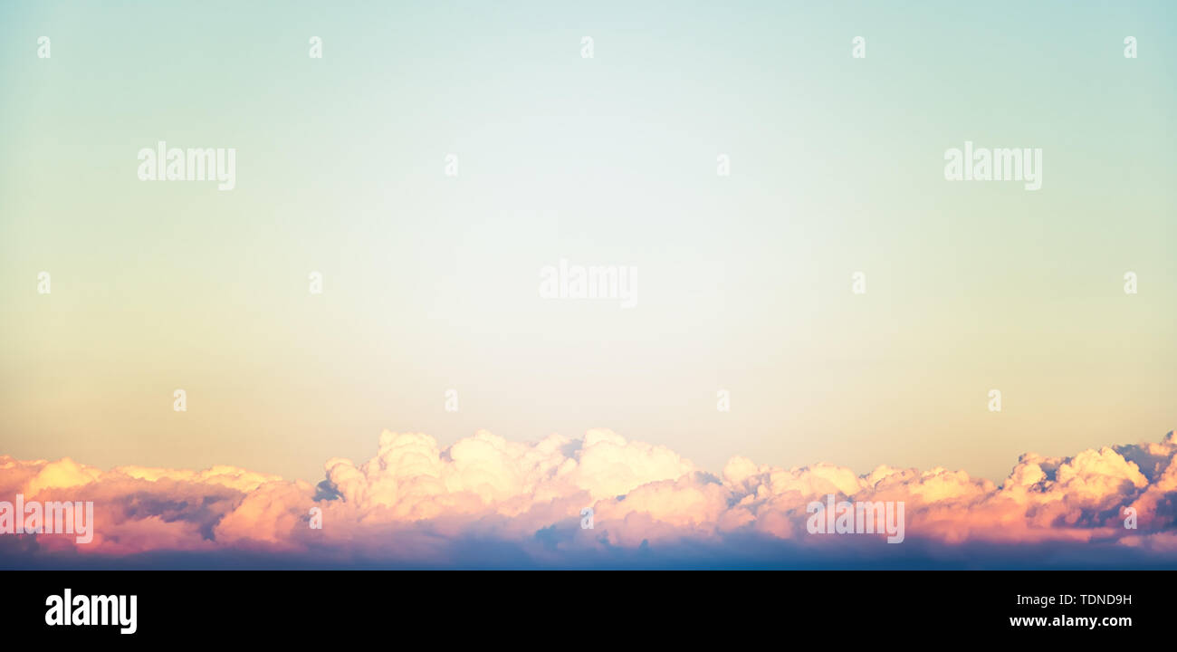 A new heaven and earth concept: Dramatic sun ray with orange sky and ...