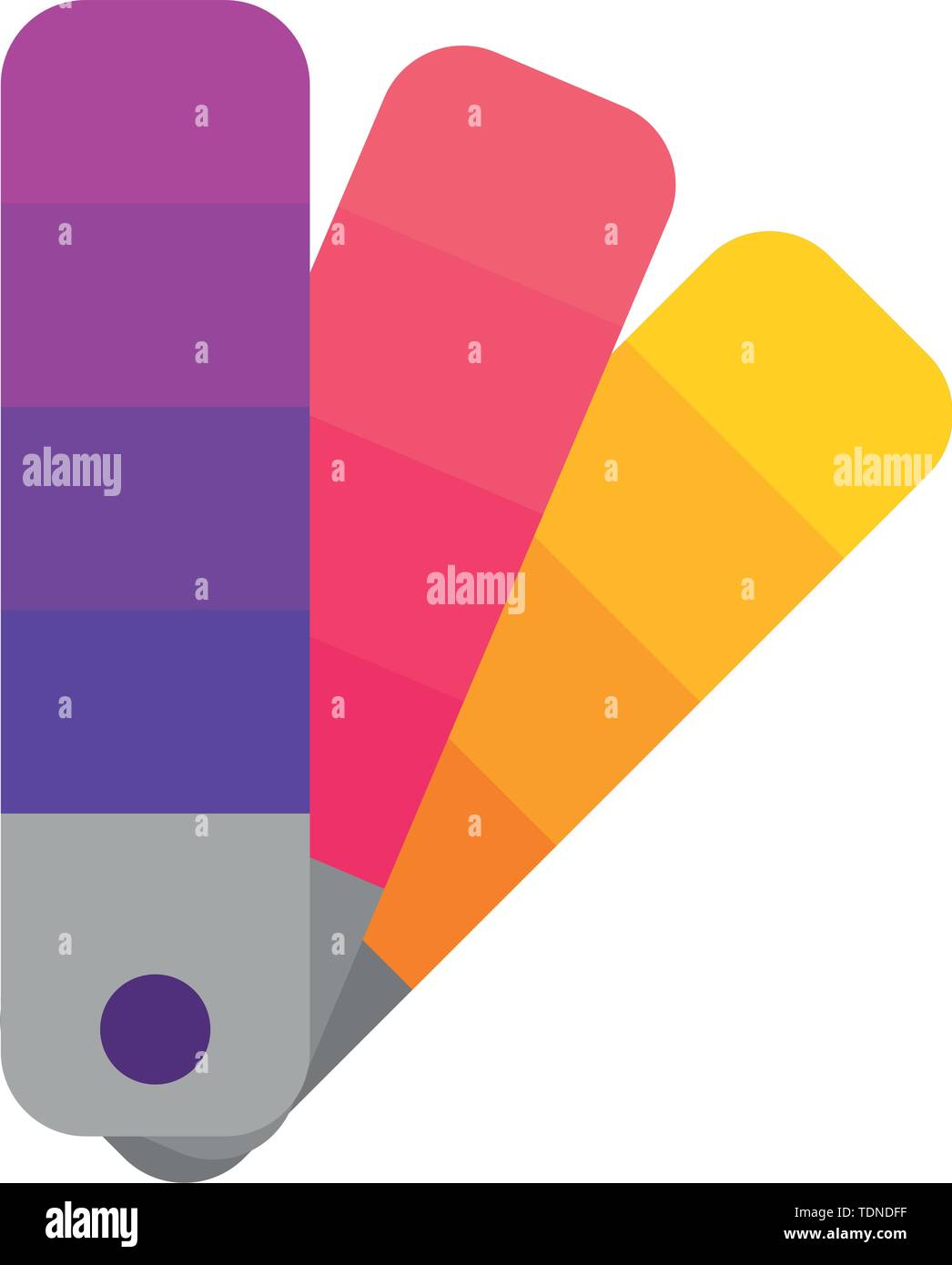 Graphic design colors palette tool symbol Stock Vector Image & Art - Alamy