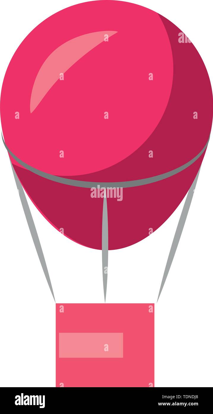 Hot air balloon symbol isolated cartoon Stock Vector Image & Art - Alamy