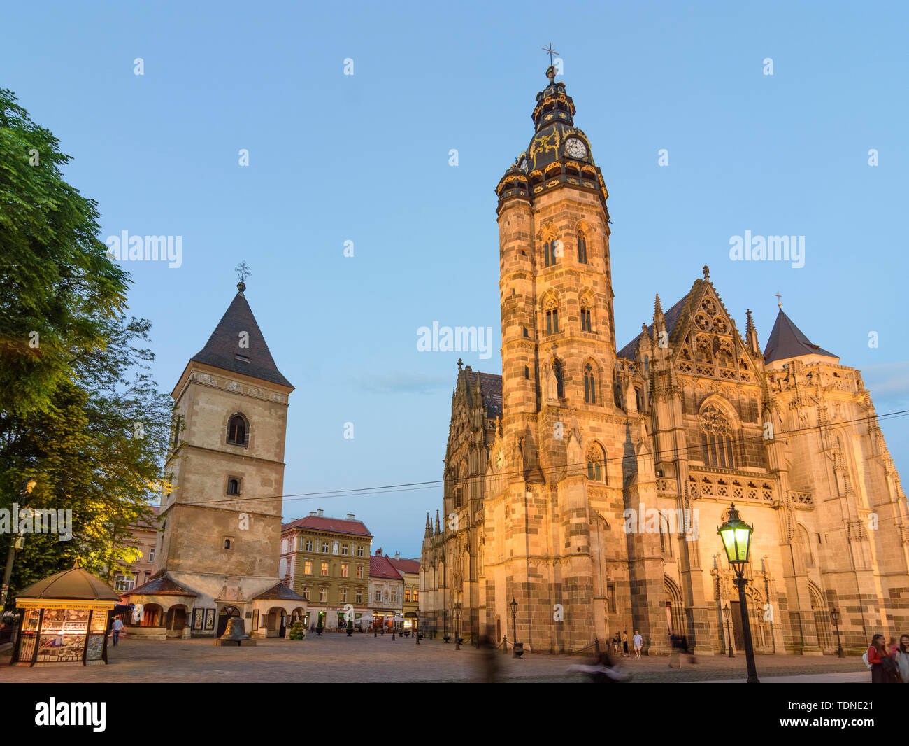 Tower of the st elisabeths church hi-res stock photography and images ...