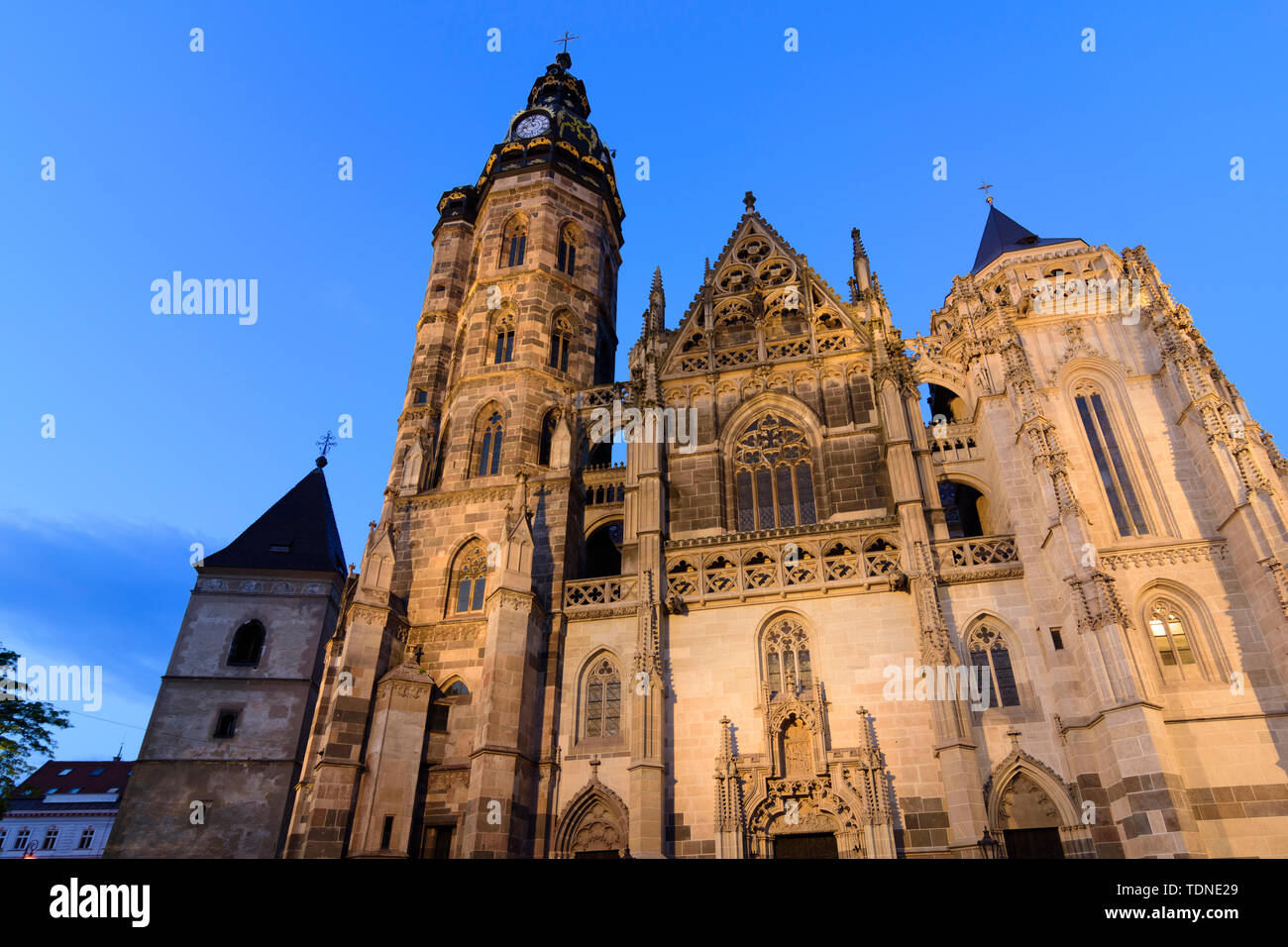 Tower of the st elisabeths church hi-res stock photography and images ...
