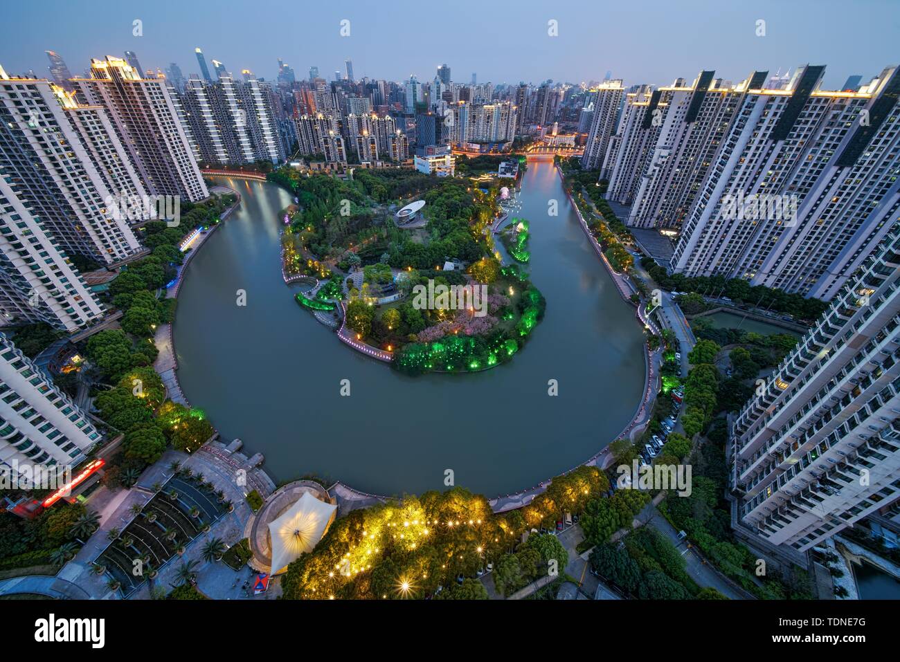 City Scenery Series Stock Photo - Alamy