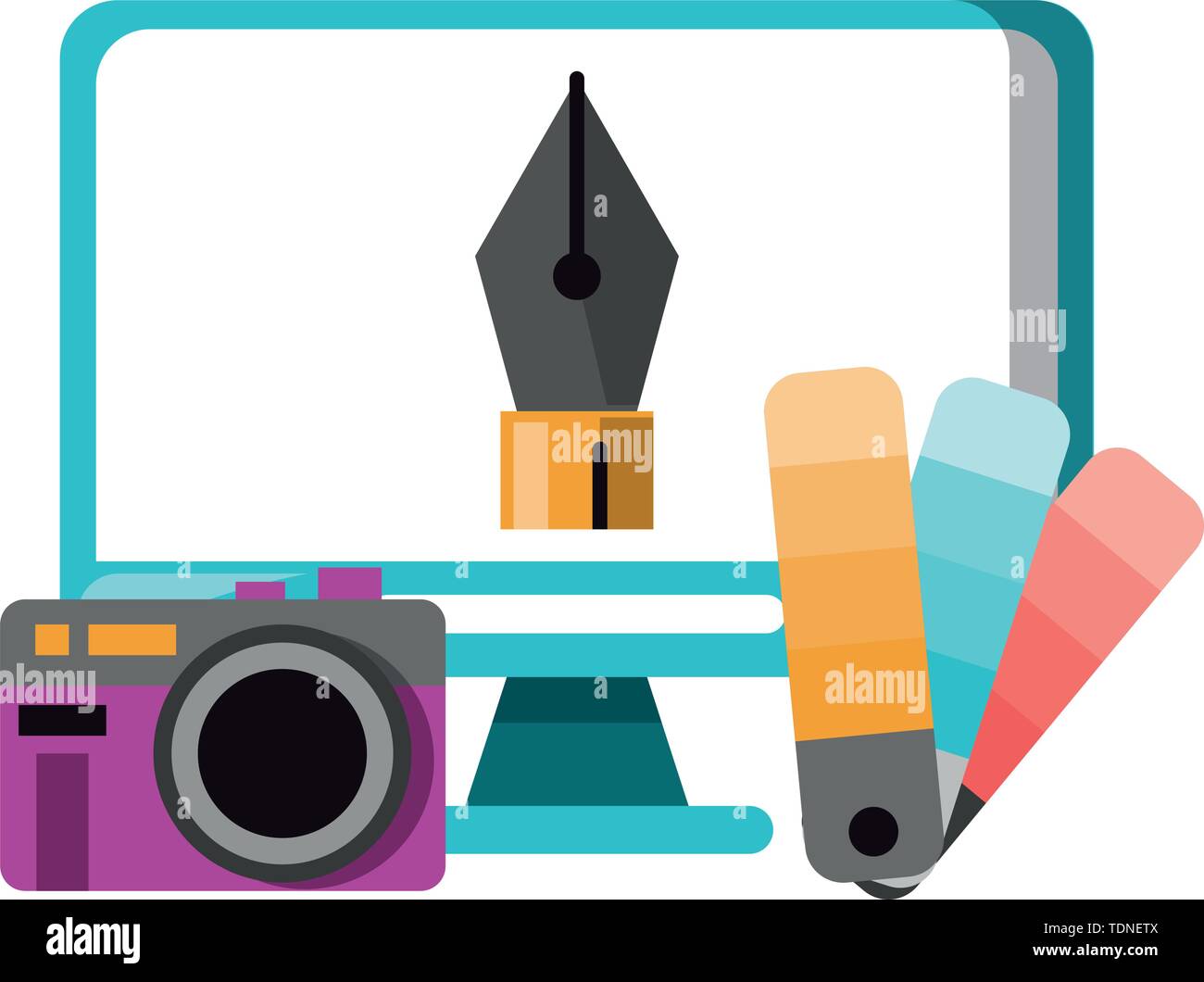 Vectors and graphic design digital tools Stock Vector Image & Art - Alamy
