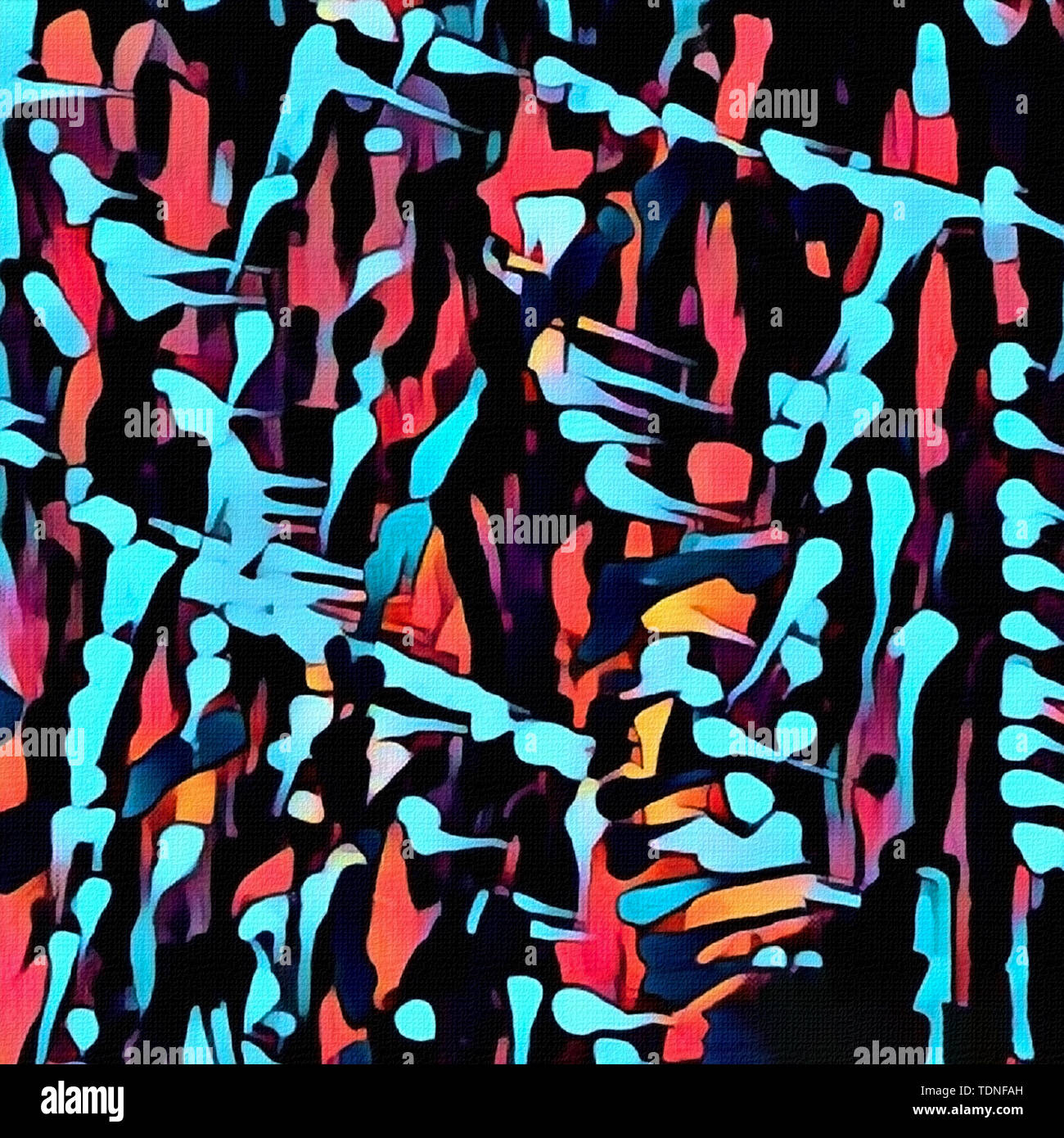 Abstract painting. Brush strokes Stock Photo - Alamy