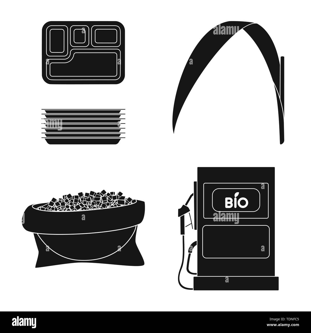 Vector design of sucrose and technology icon. Set of sucrose and cane ...