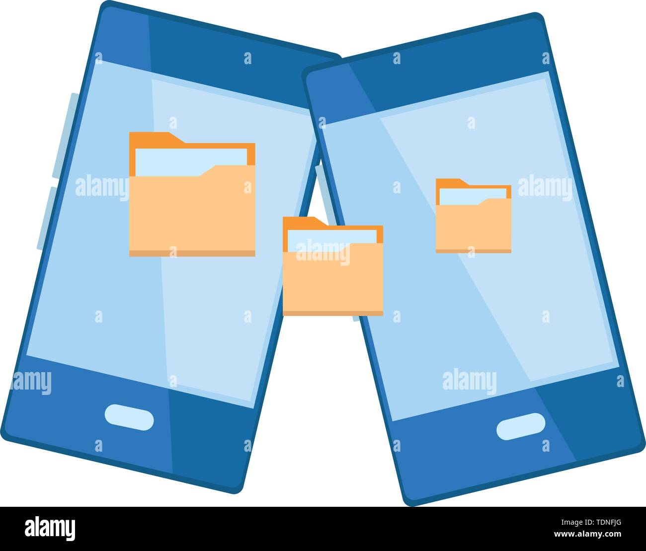 cellphone communication mobile icon cartoon Stock Vector Image & Art ...