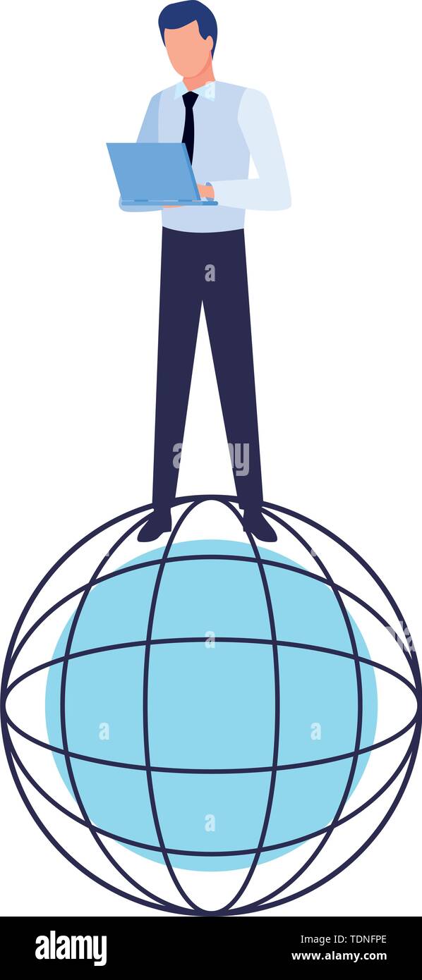 globe world sphere icon cartoon Stock Vector Image & Art - Alamy