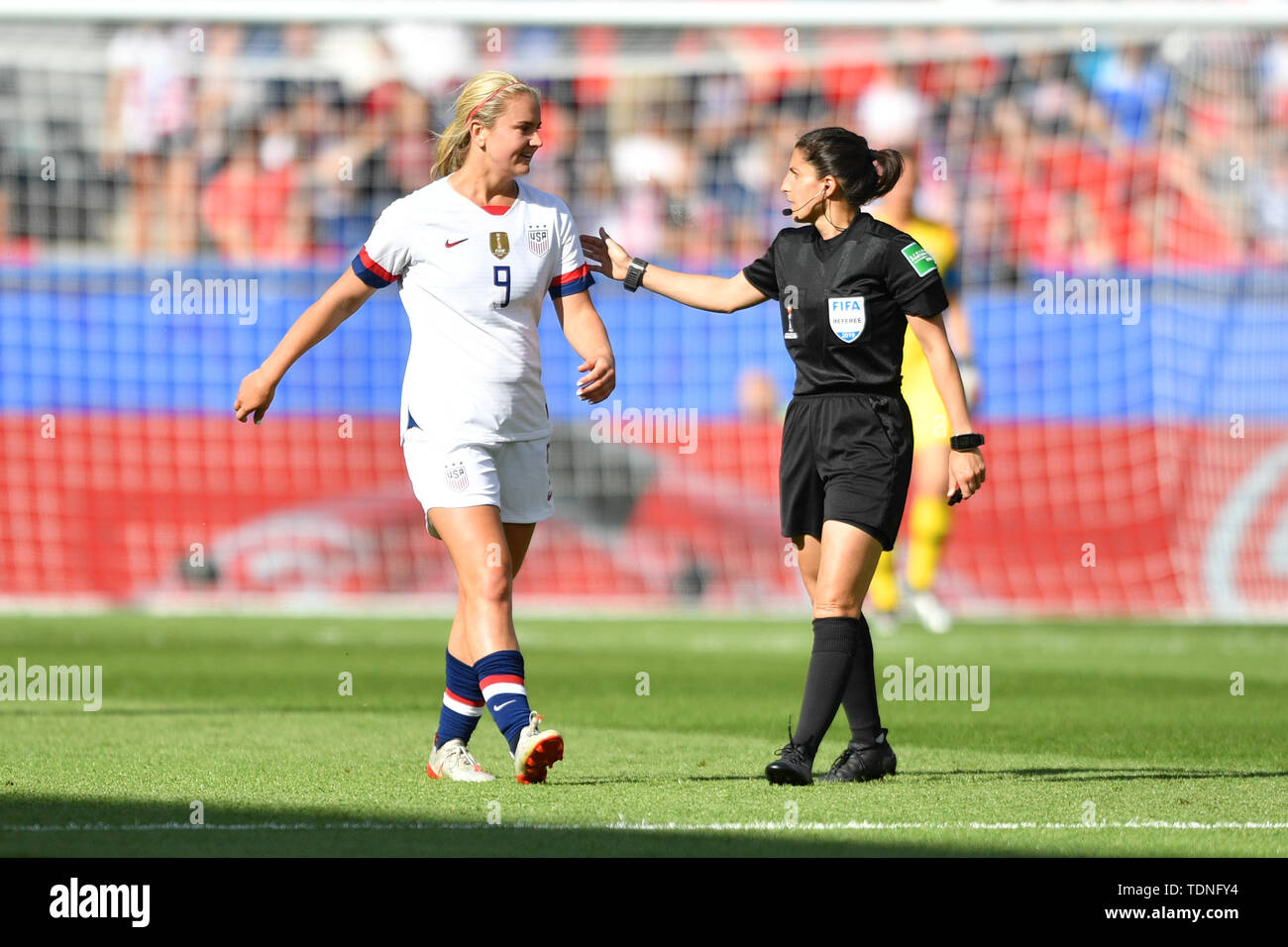 16 june 2019 Paris, France Soccer Women's World Cup France 2019: USA v ...