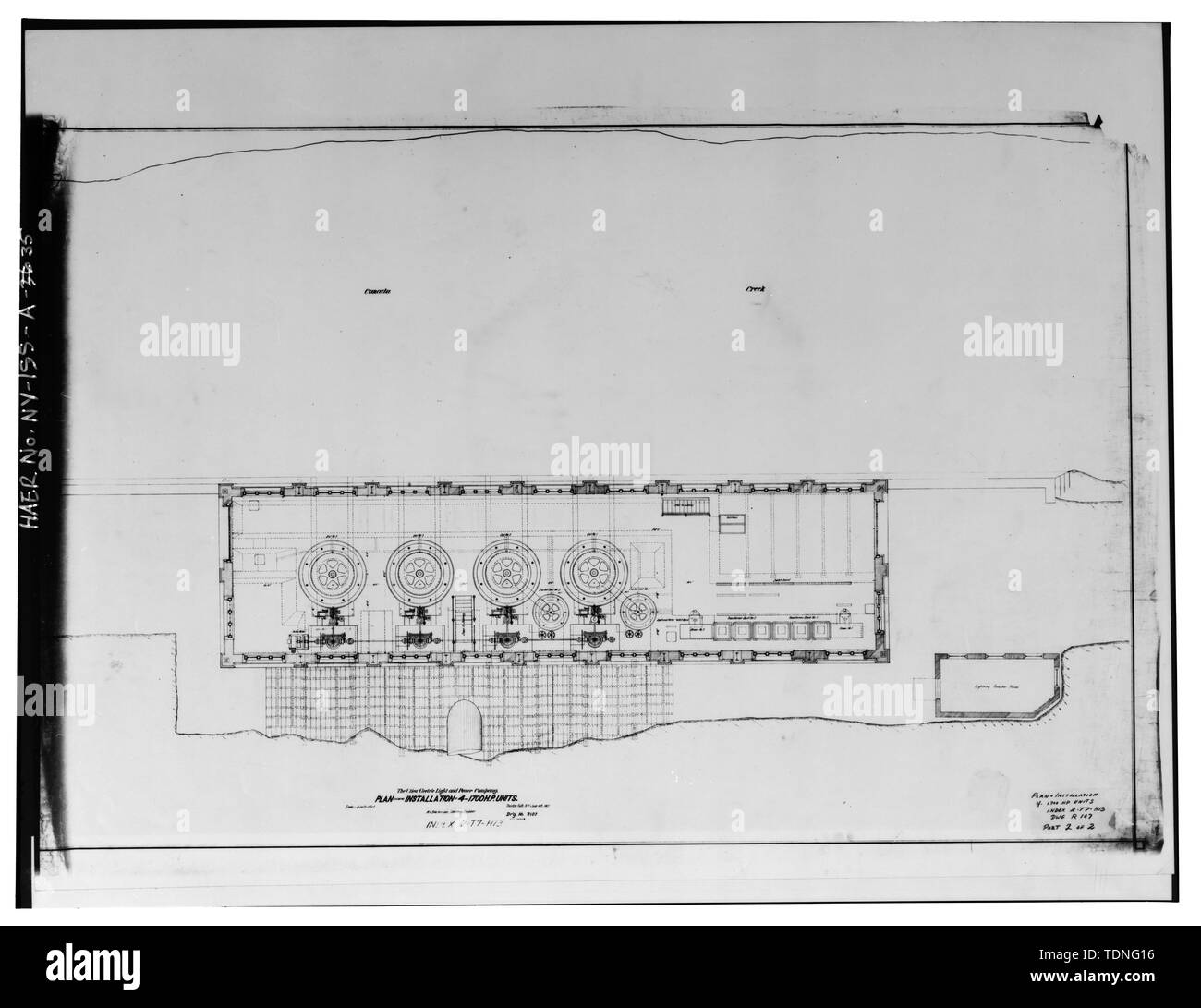 Bank of a creek Black and White Stock Photos & Images - Alamy