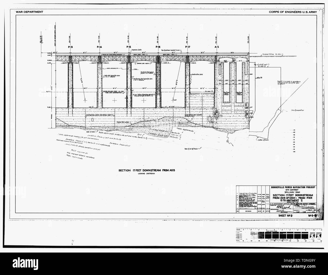 Photocopy of original construction drawing, 29 May 1935. (Original ...