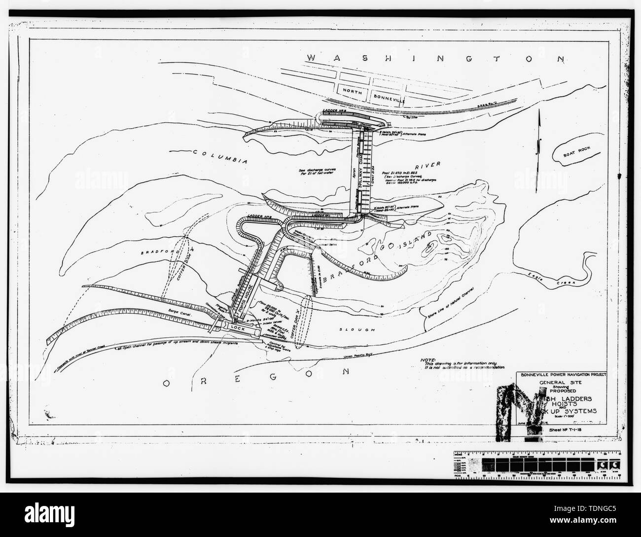 Fish ladders Black and White Stock Photos & Images - Alamy