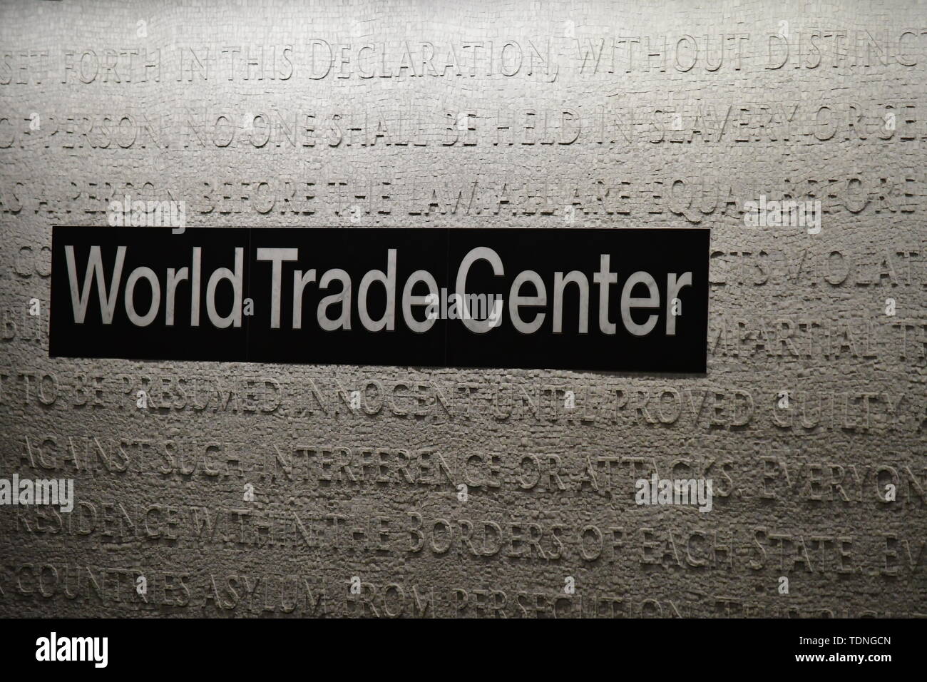 Wtc alphabet hi-res stock photography and images - Alamy