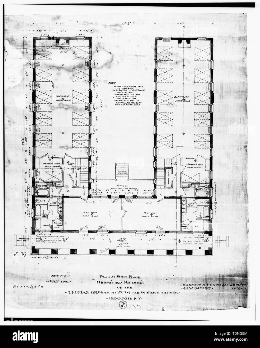 First floor dormitory Black and White Stock Photos & Images - Alamy