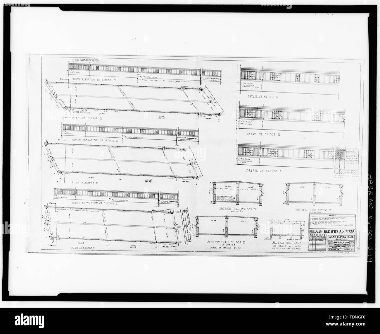 Photocopy of original drawing by Cass Gilbert, 1918 (original in ...