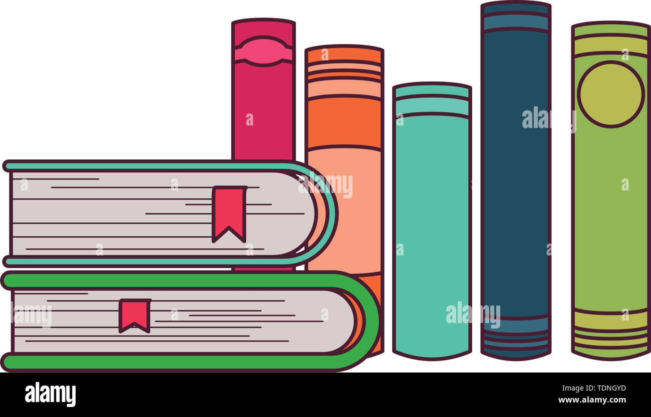 Group of books and hand design Stock Vector Image & Art - Alamy