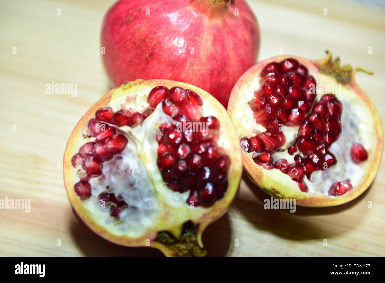 Soft seed pomegranate Stock Photo - Alamy