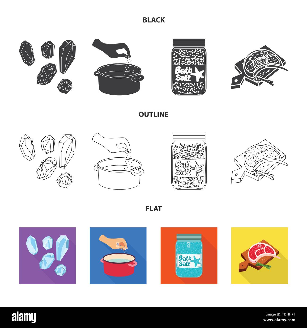 granules,casserole,bottle,meat,salty,water,board,cubes,bath,grains,arm ...