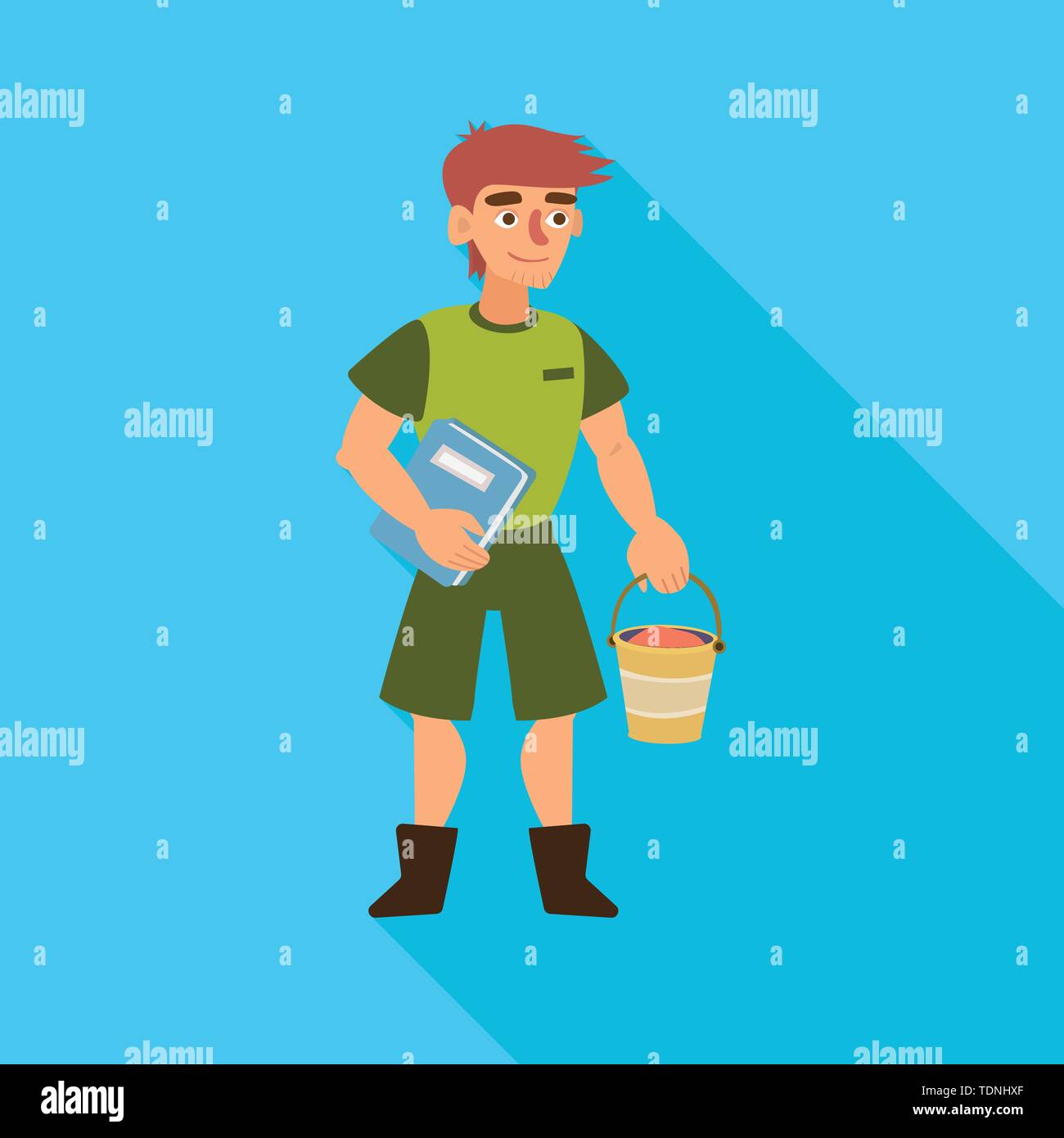 bucket,utensil,clothes,cleaning,notebook,zoo,park,safari,animal ...