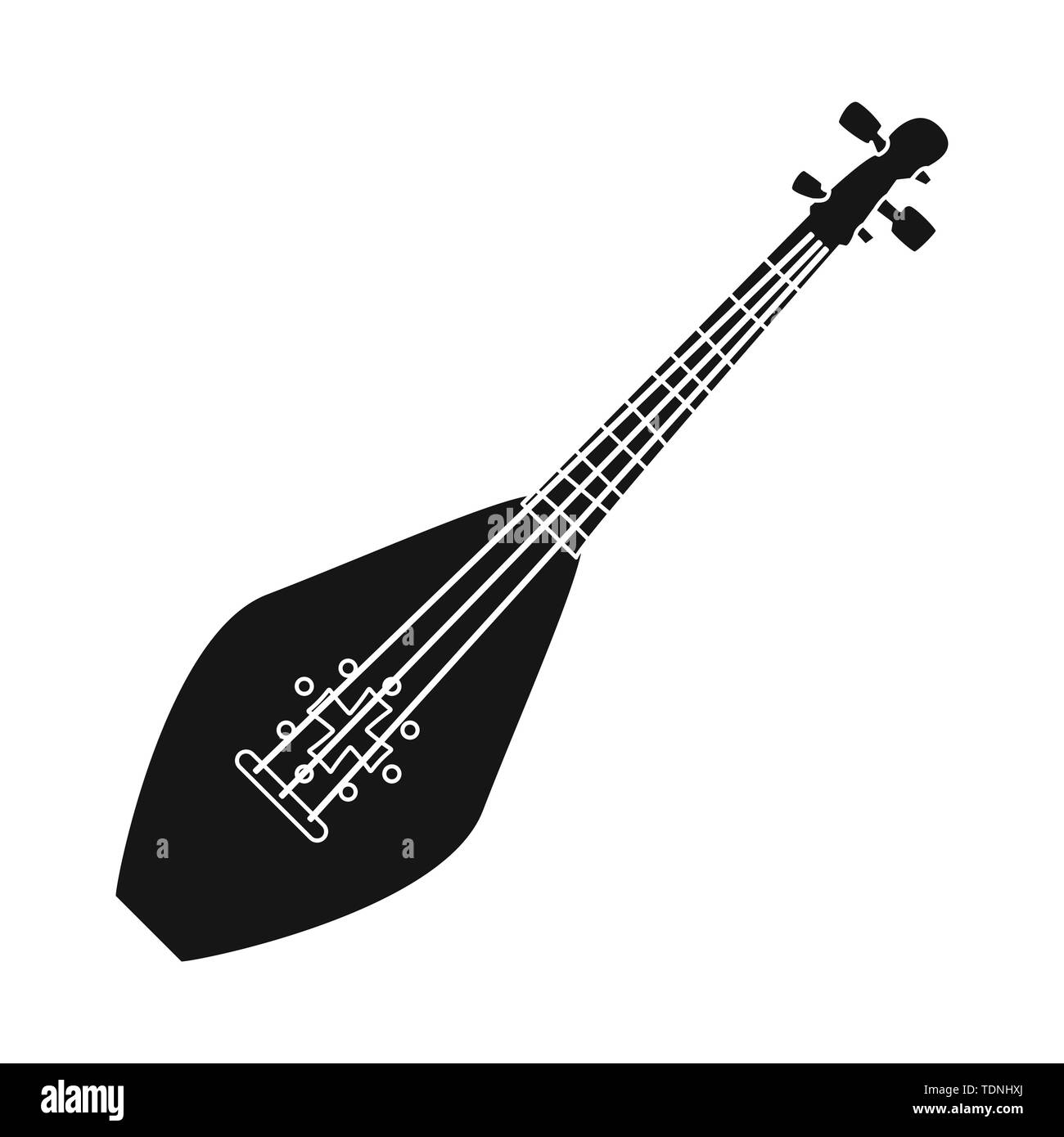 Isolated object of musical and instrument icon. Collection of musical ...