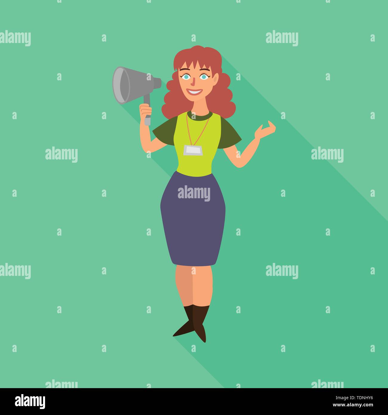 Keeper zoo Stock Vector Images - Alamy