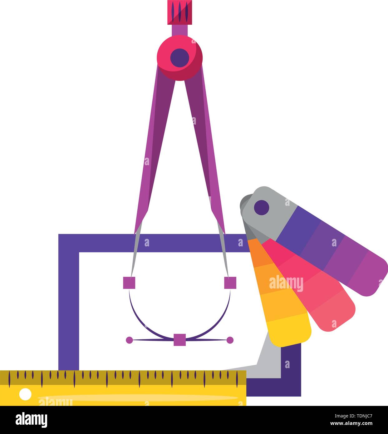 Vectors and graphic design digital tools Stock Vector Image & Art - Alamy