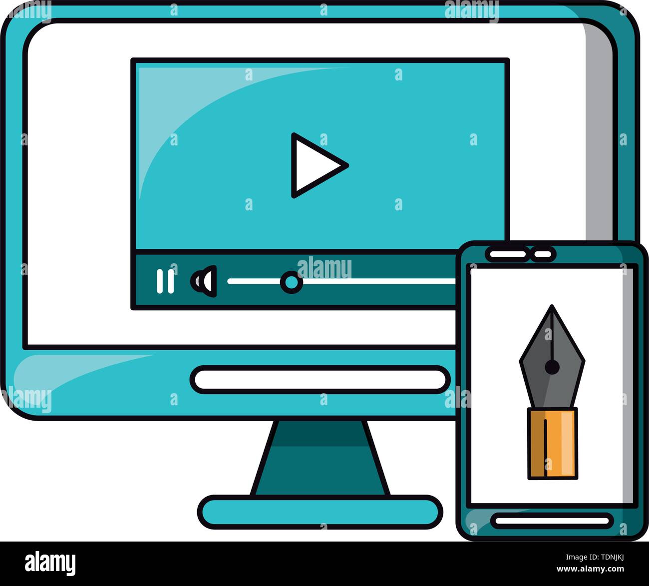 Vectors and graphic design digital tools Stock Vector Image & Art - Alamy