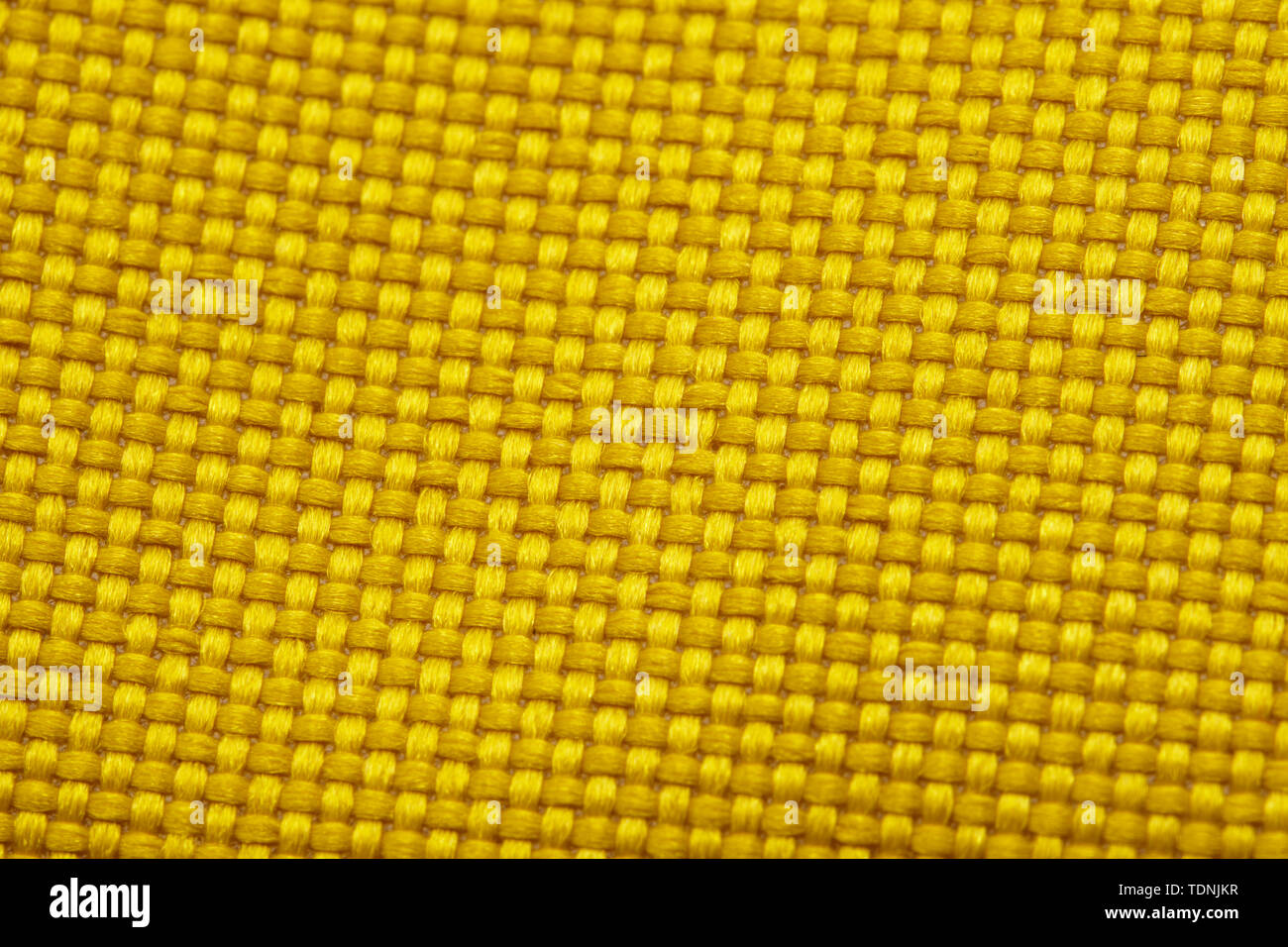 Yellow Nylon Fabric Texture Background. Thick Fabric for Backpacks and ...
