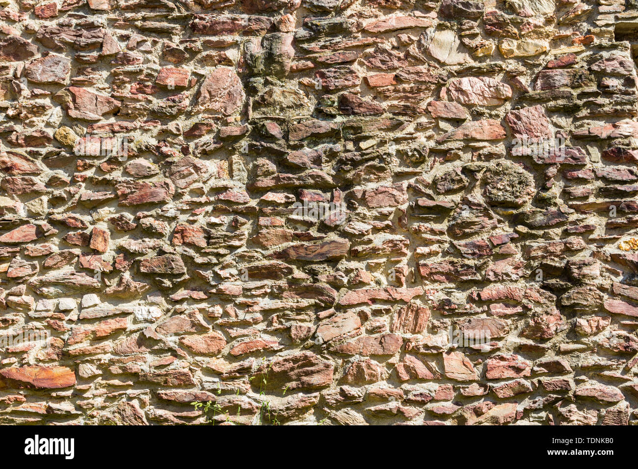 Medieval old stone castle wall texture of Jurisics castle, Kőszeg ...