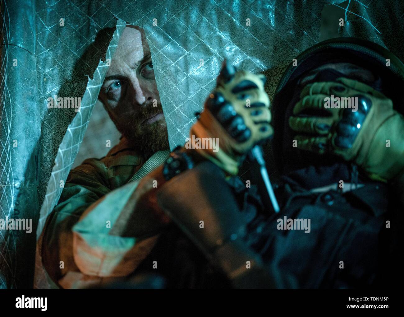 TOBY STEPHENS in HUNTER KILLER (2018). Copyright: Editorial use only ...