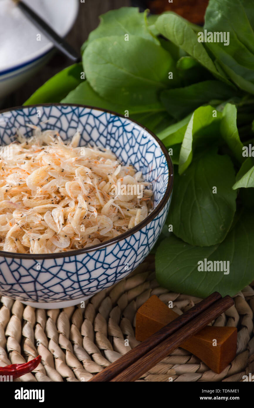 Shrimp skin is a kind of ingredient, mainly made from hairy shrimp ...