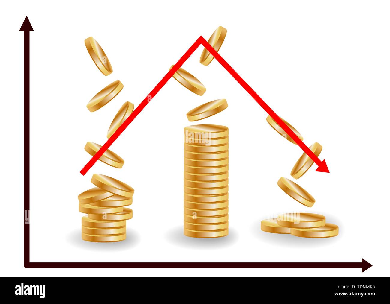 Leaking money Cut Out Stock Images & Pictures - Alamy