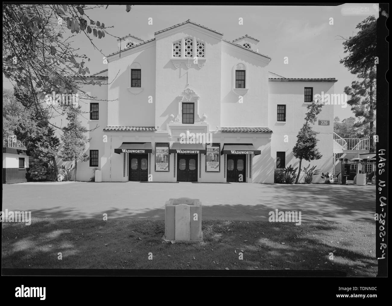 Wadsworth theater Black and White Stock Photos & Images - Alamy