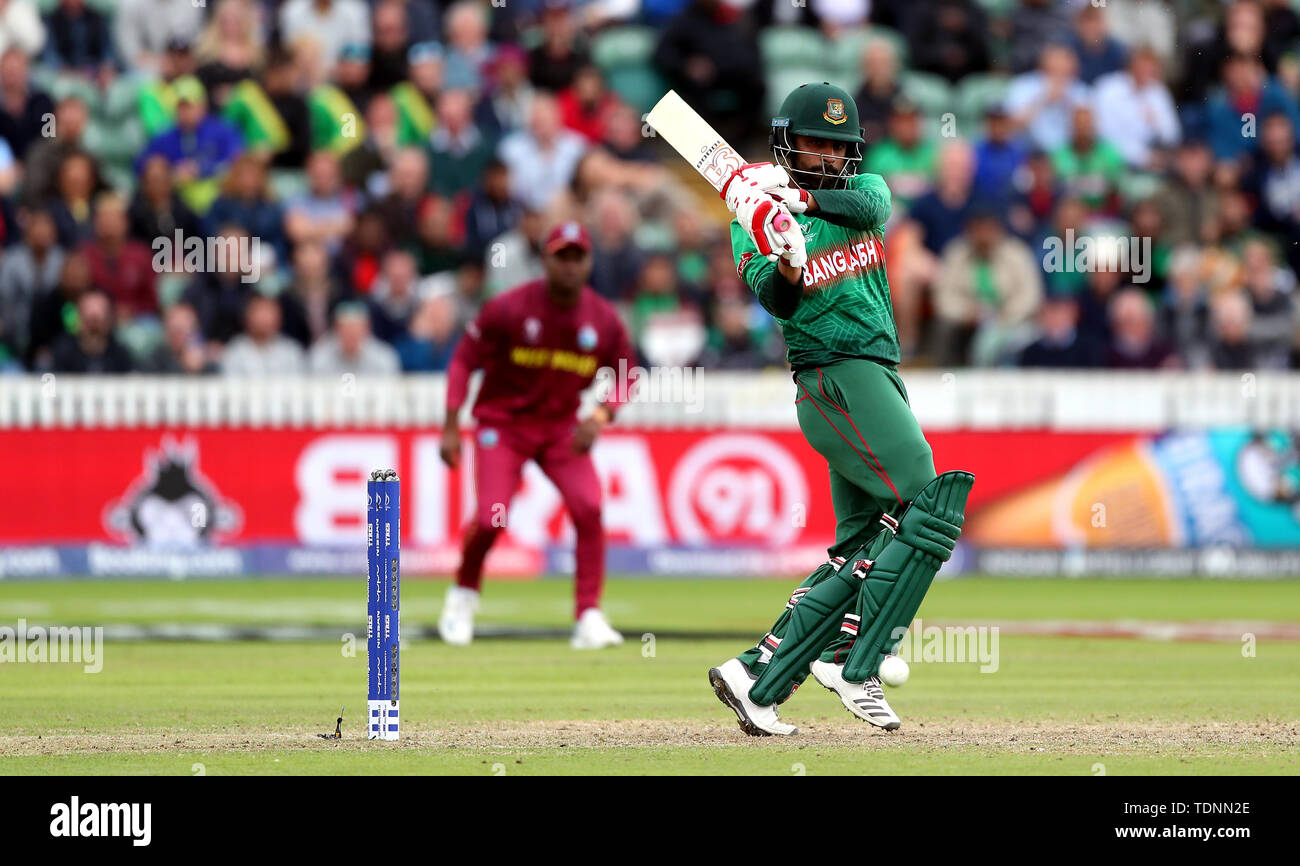 Bangladesh's Tamim Iqbal during the ICC Cricket World Cup group stage ...