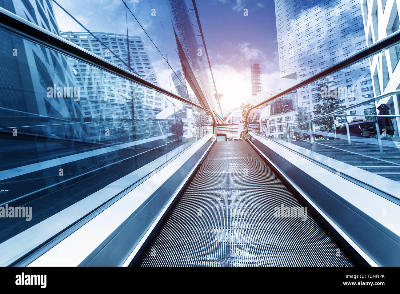 Fast detector and sunbeam Stock Photo - Alamy