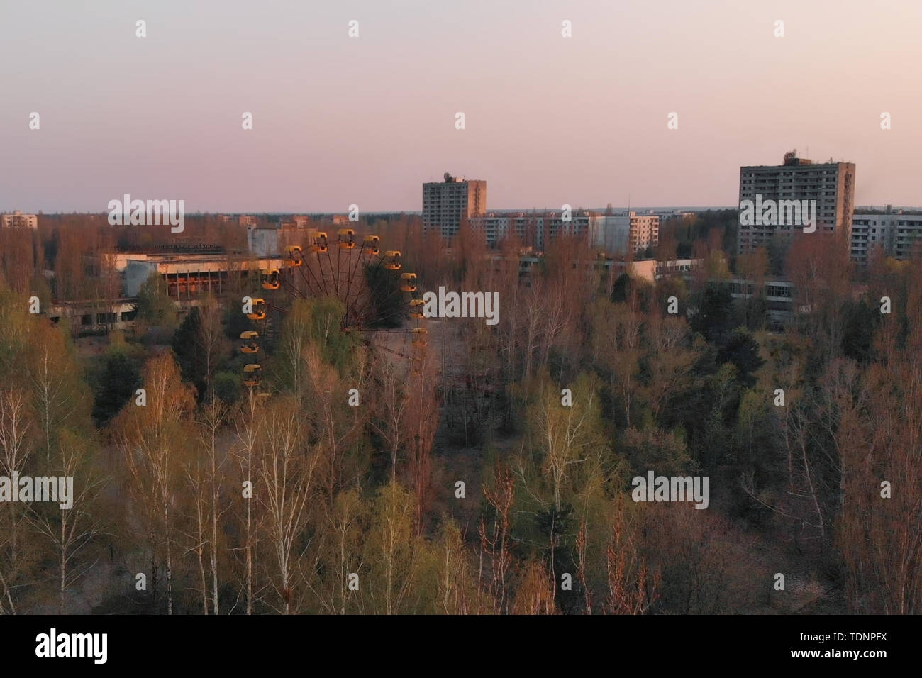 Chernobyl disaster aerial hi-res stock photography and images - Alamy