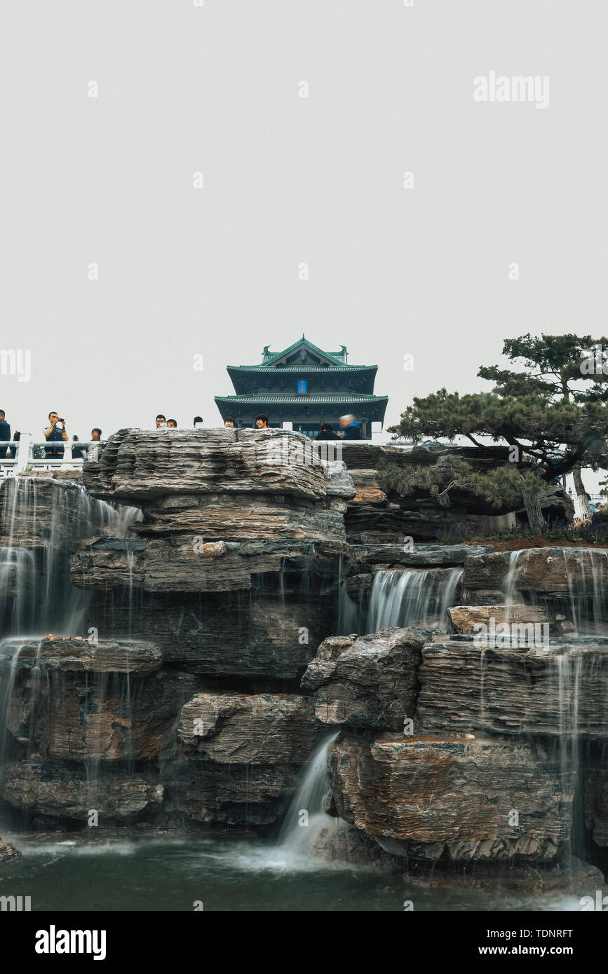2019 Beijing World Park Yongning Pavilion Stock Photo - Alamy