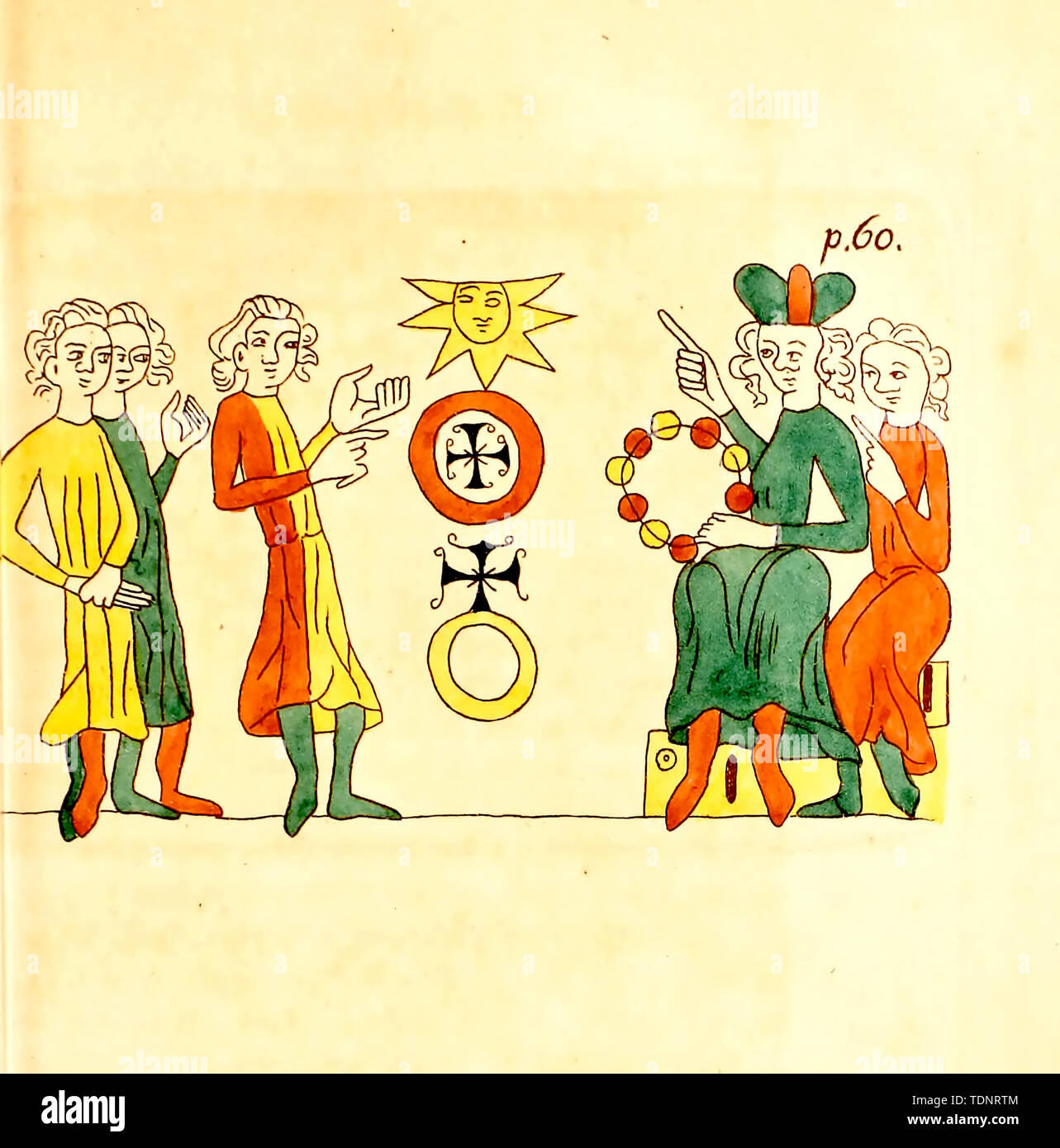 Medieval People Illustration High Resolution Stock Photography and ...