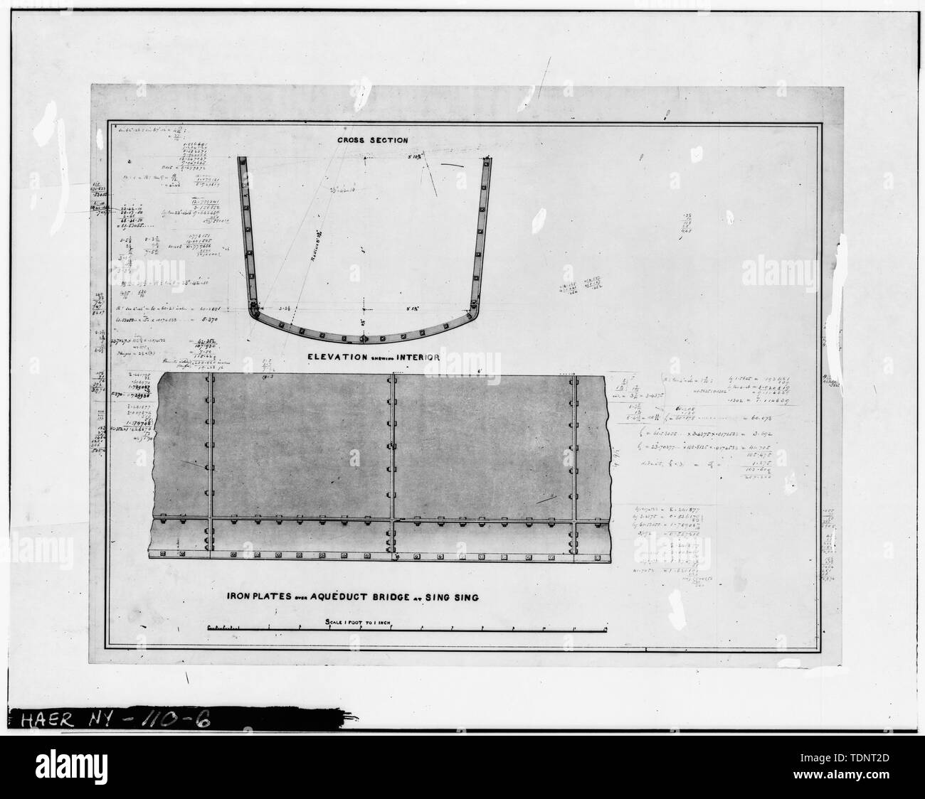 Old iron bridge over Black and White Stock Photos & Images - Alamy