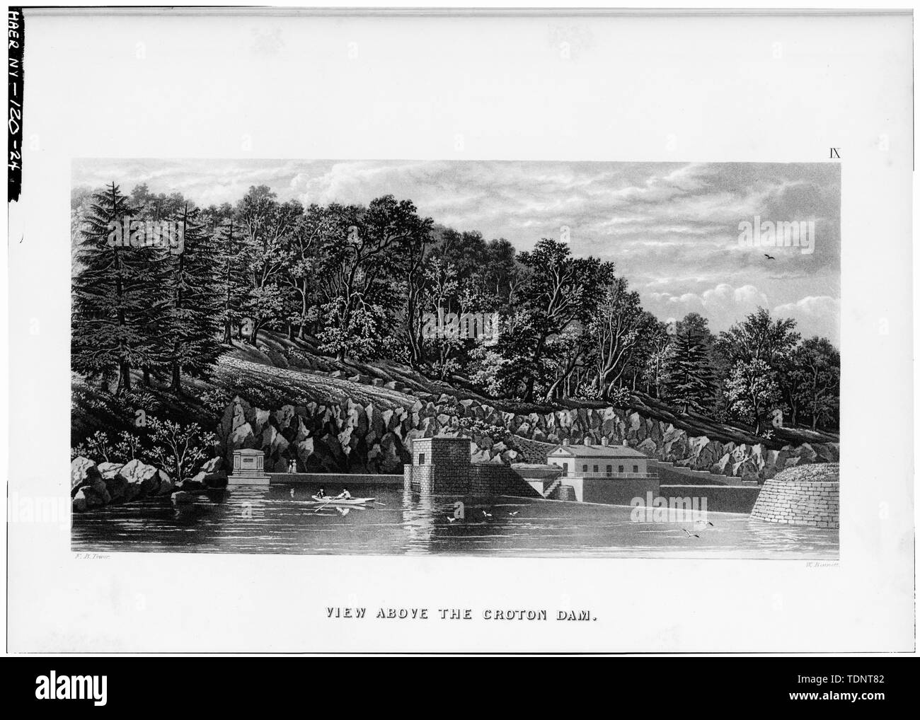 Photocopied October 1976, from b.f.Tower, Illustrations of the Croton ...