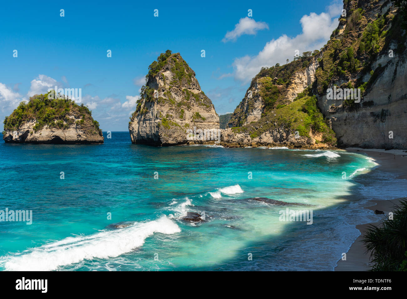 Diamond beach. Beautiful exotic beach. Nusa Penida, Bali Indonesia ...