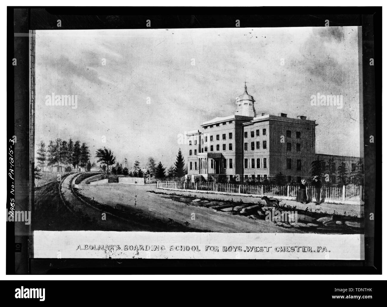 Photocopy of 1840-60 oil painting, artist unknown (from Chester County ...