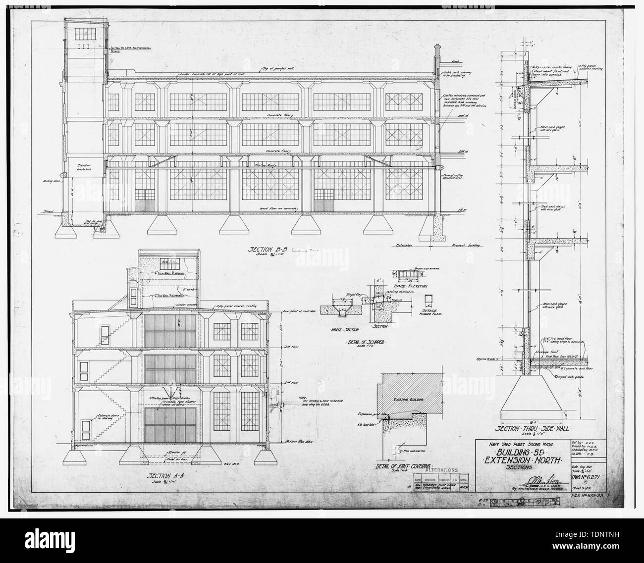 Puget sound naval shipyard Black and White Stock Photos & Images - Alamy