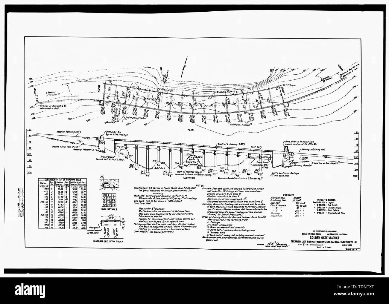 Photocopy of Architectural drawing (from U.S, Dept. of Agriculture ...
