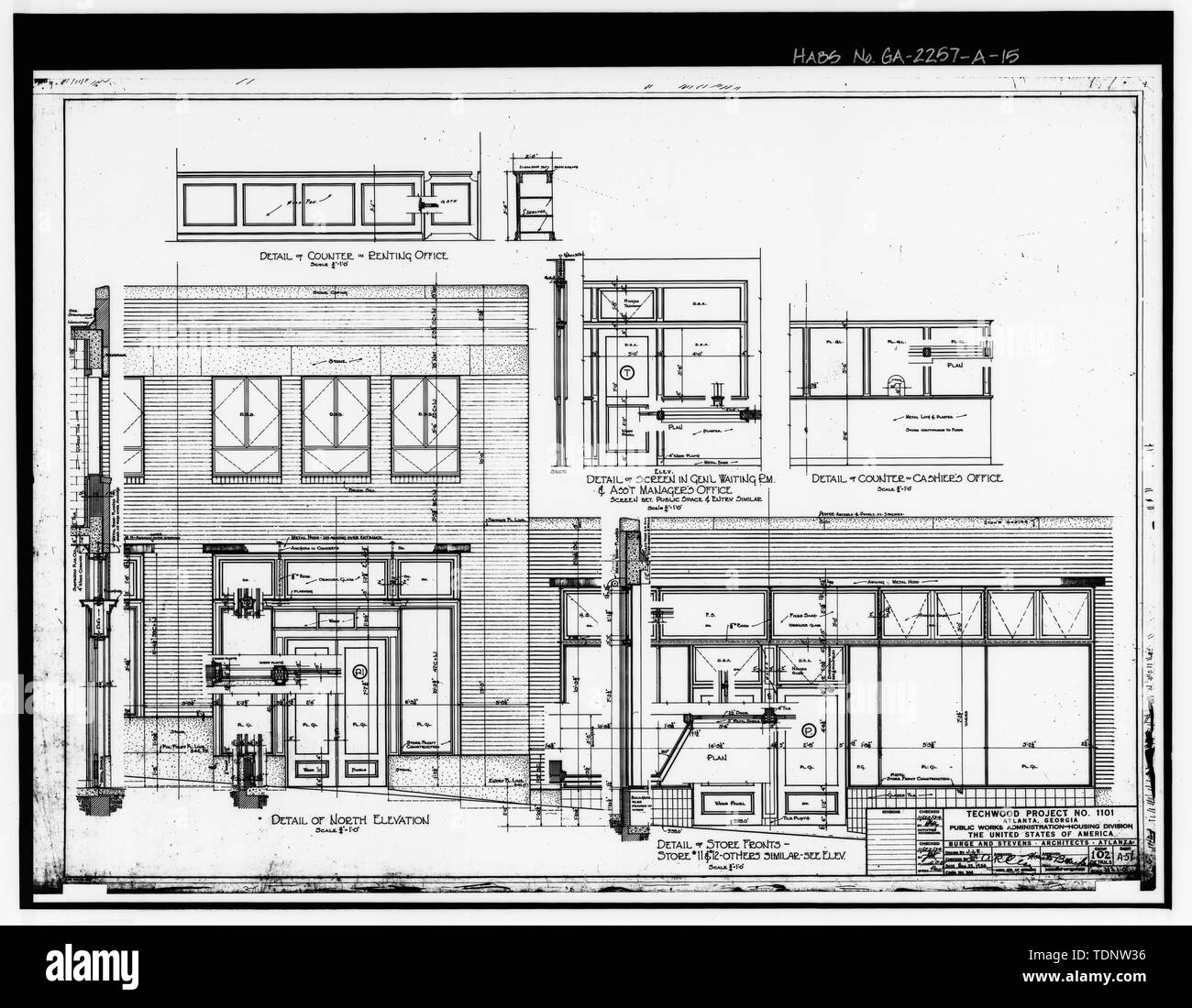 Details of north elevation hi-res stock photography and images - Alamy